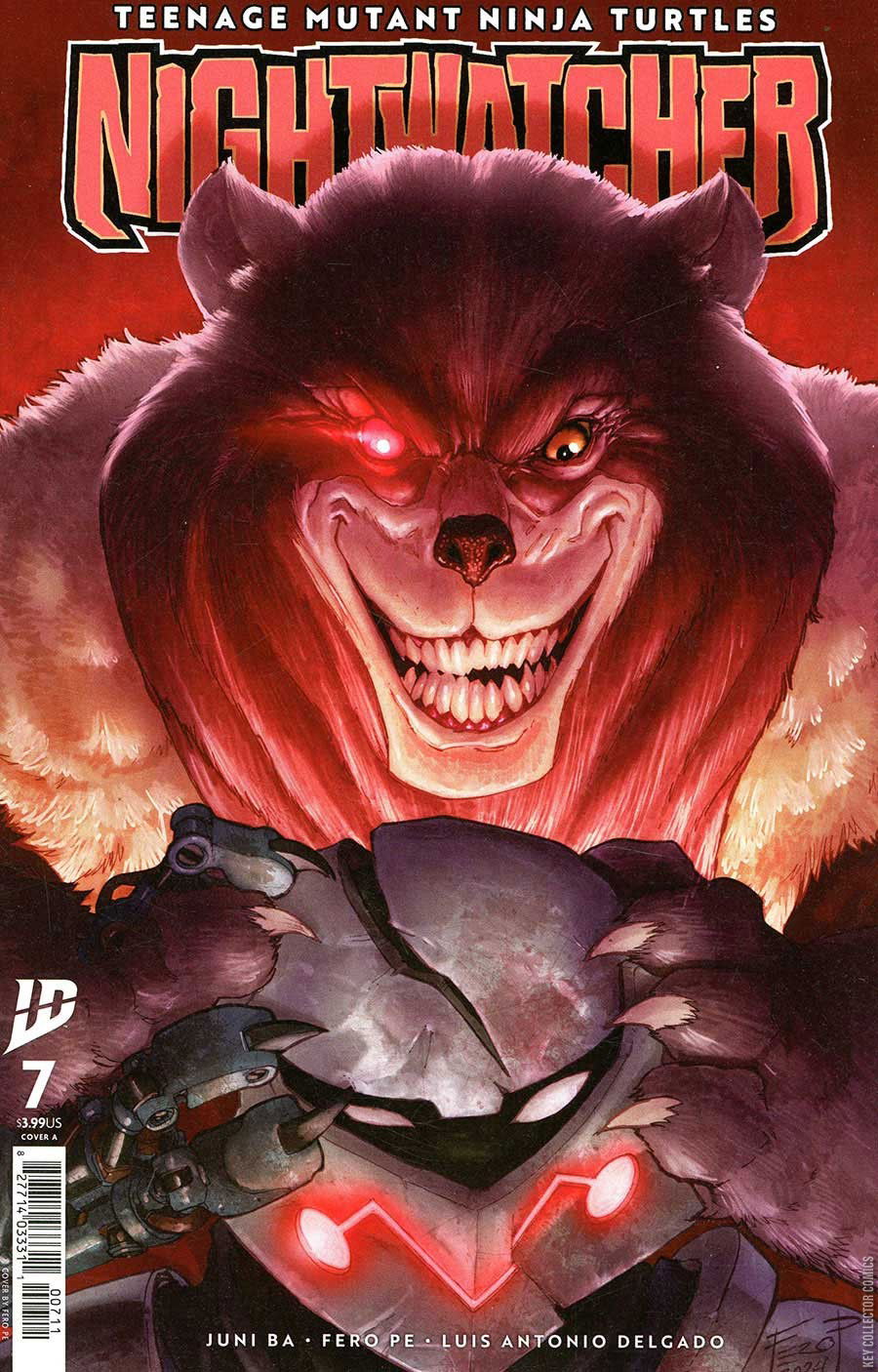 Teenage Mutant Ninja Turtles: Nightwatcher #7 Published Apri