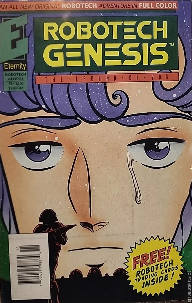 Robotech Genesis: The Legend of Zor #5 Newsstand Published