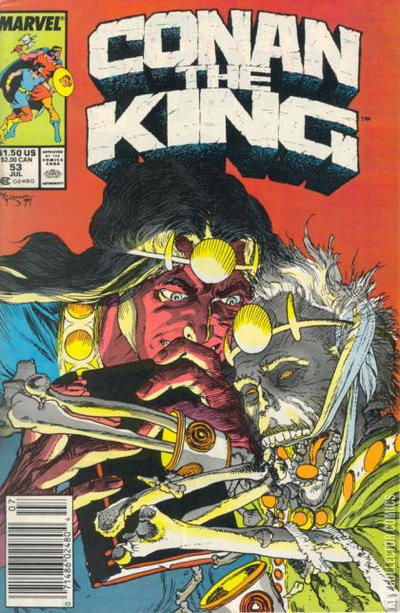 Conan the King #53 Newsstand Published July 1989 | Key