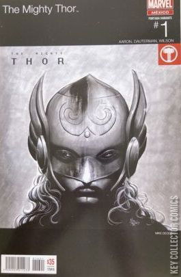 Mighty Thor #1 Mexican Published March 2016 | Key Coll