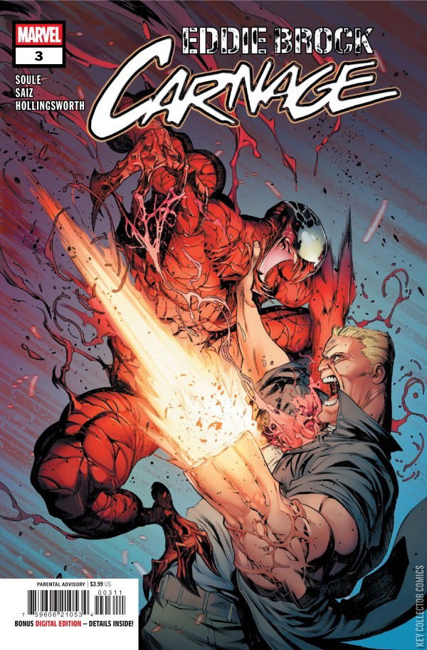Eddie Brock: Carnage #3 Published April 2025 | Key Coll