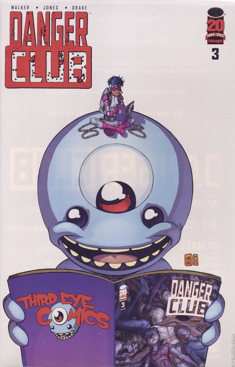 Danger Club #3 Store Exclusive Published July 2012 | K