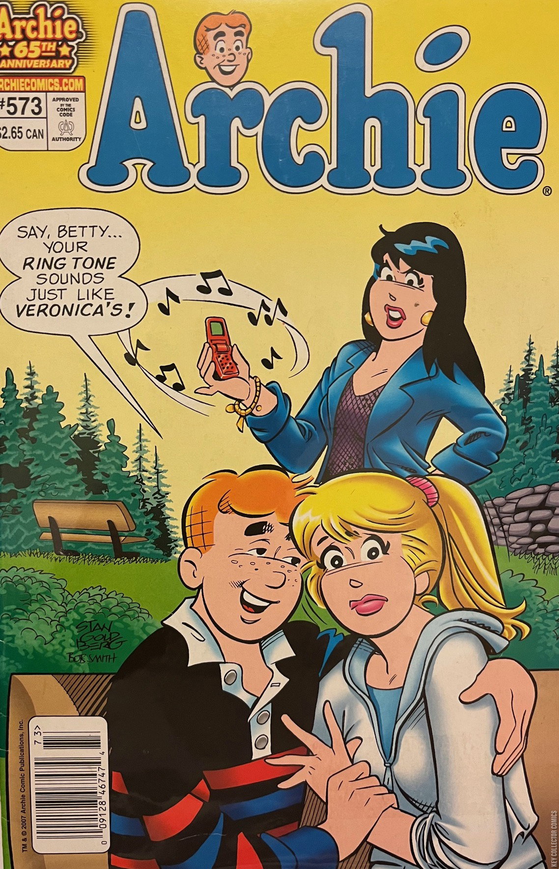 Archie Comics #573 Canadian Published September 2007