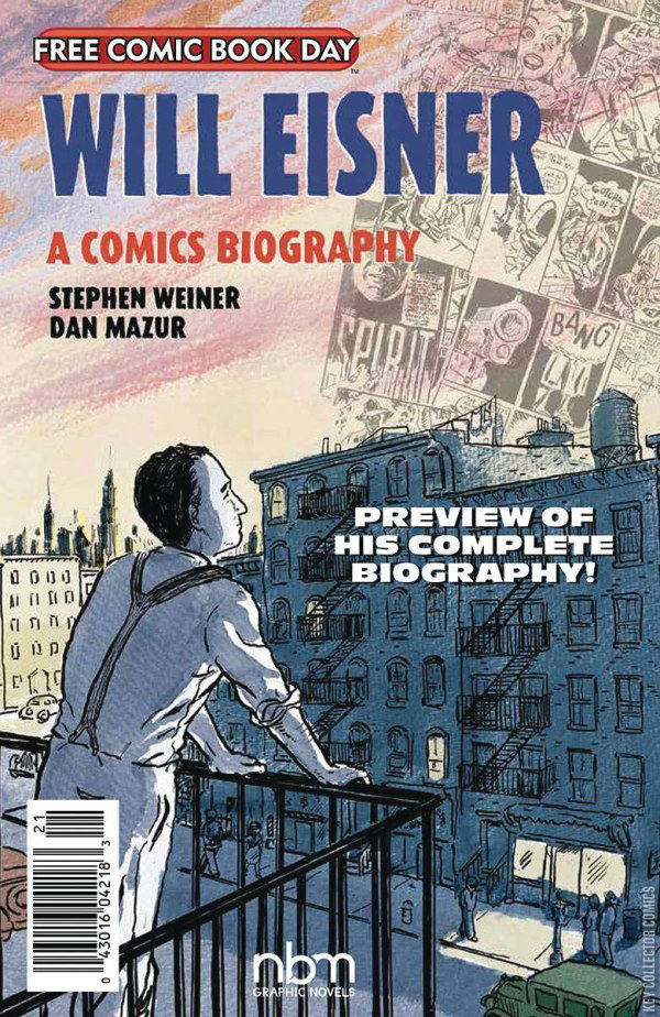 Free Comic Book Day 2025: Will Eisner - A Comics Biography by NBM | Key ...