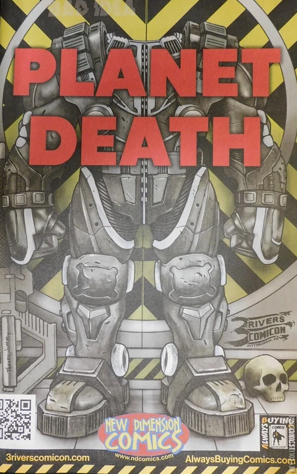 Planet Death #0 New Dimension Comics Published April 2