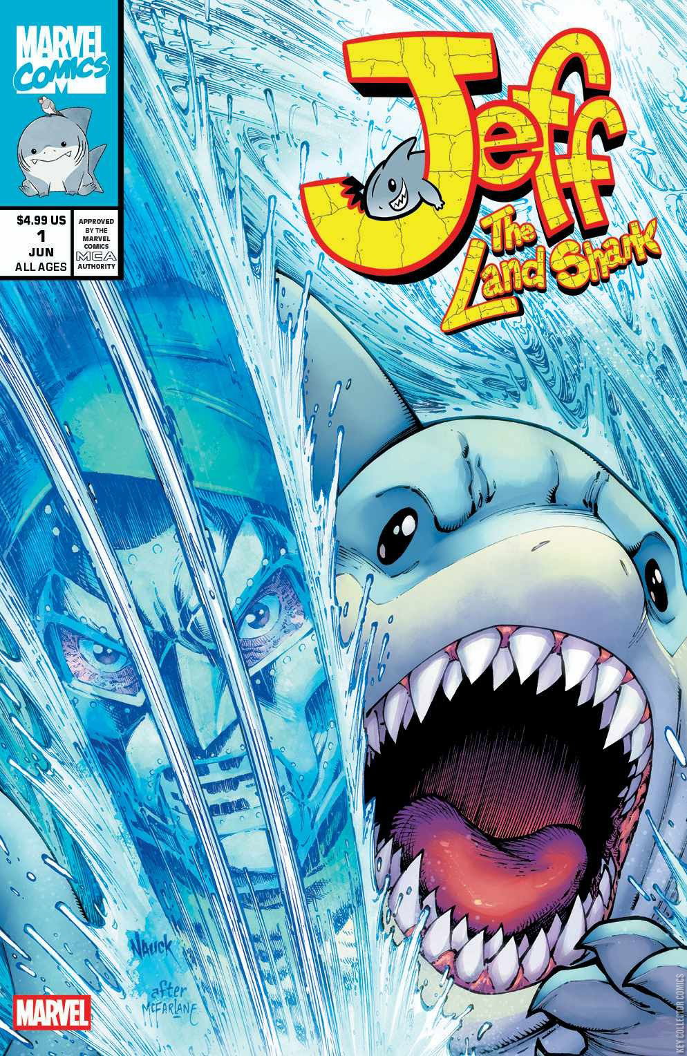 Jeff the Land Shark #1 Store Exclusive Published June