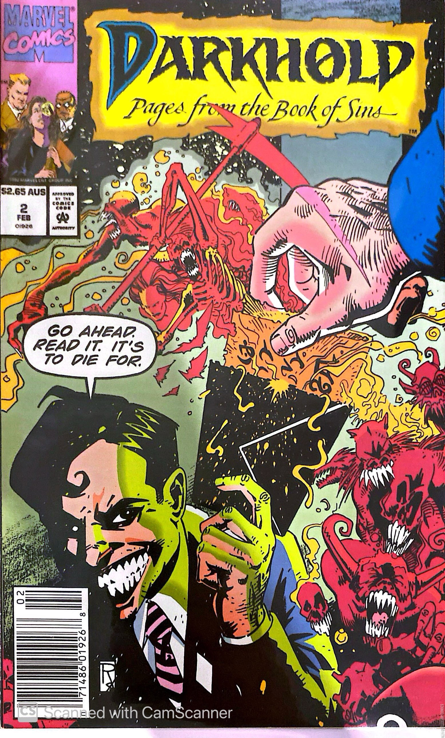 Darkhold #2 Published February 1993 | Key Collector Comics