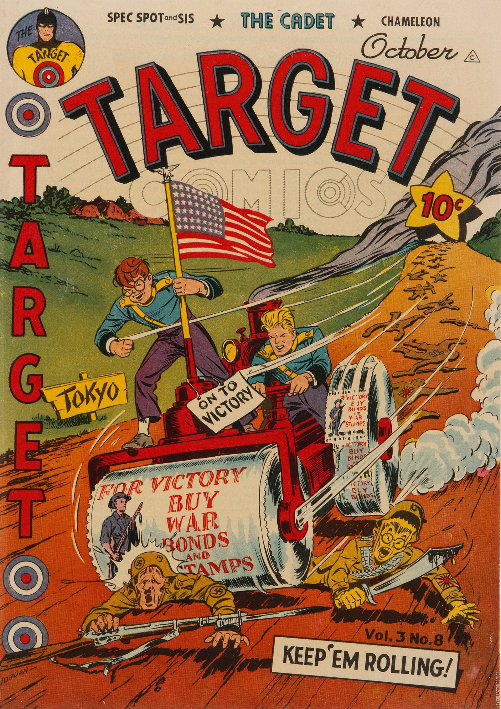 Target Comics #8 Published October 1942 | Key Collector
