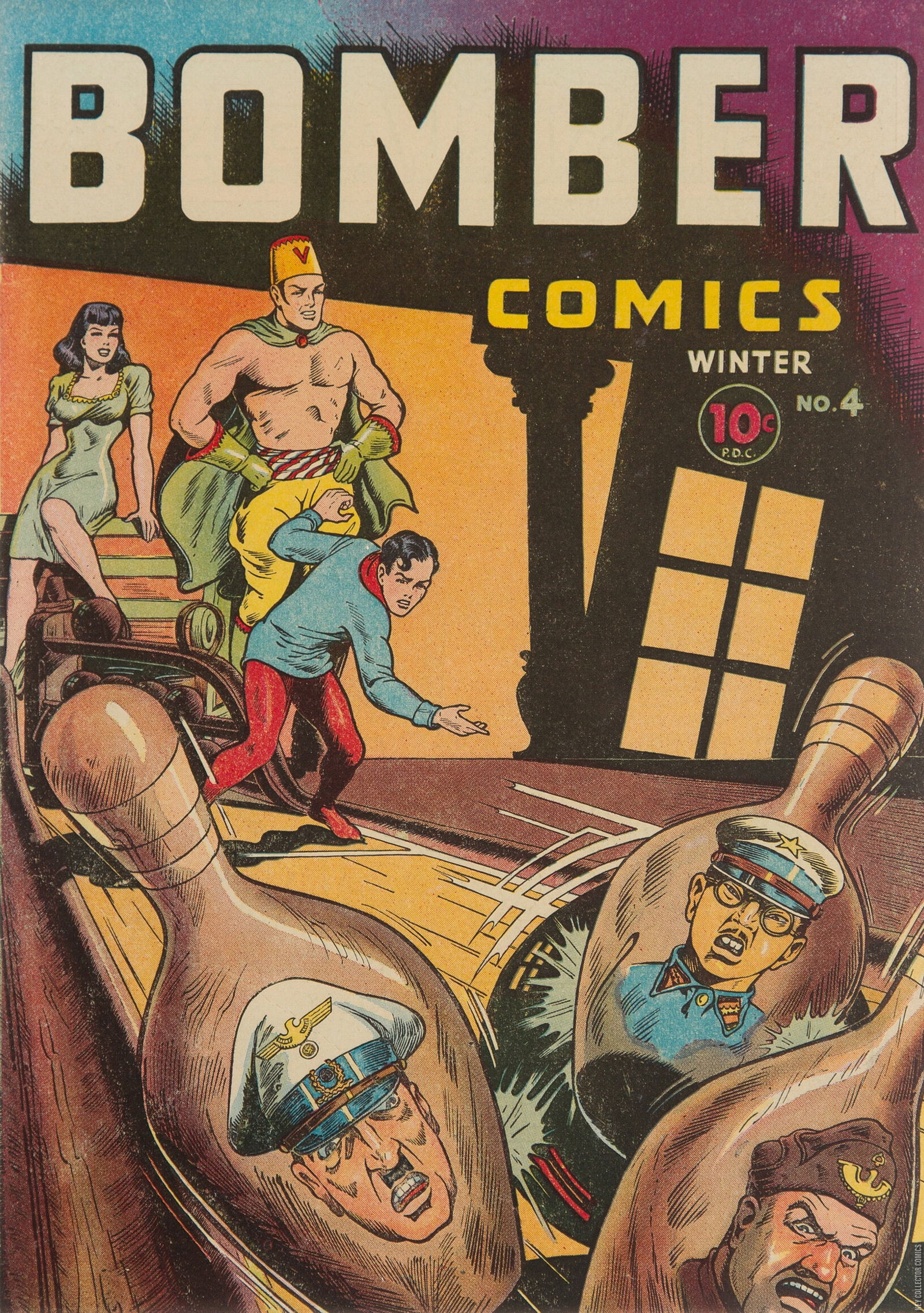 Bomber Comics #4 Published December 1944 | Key Collecto