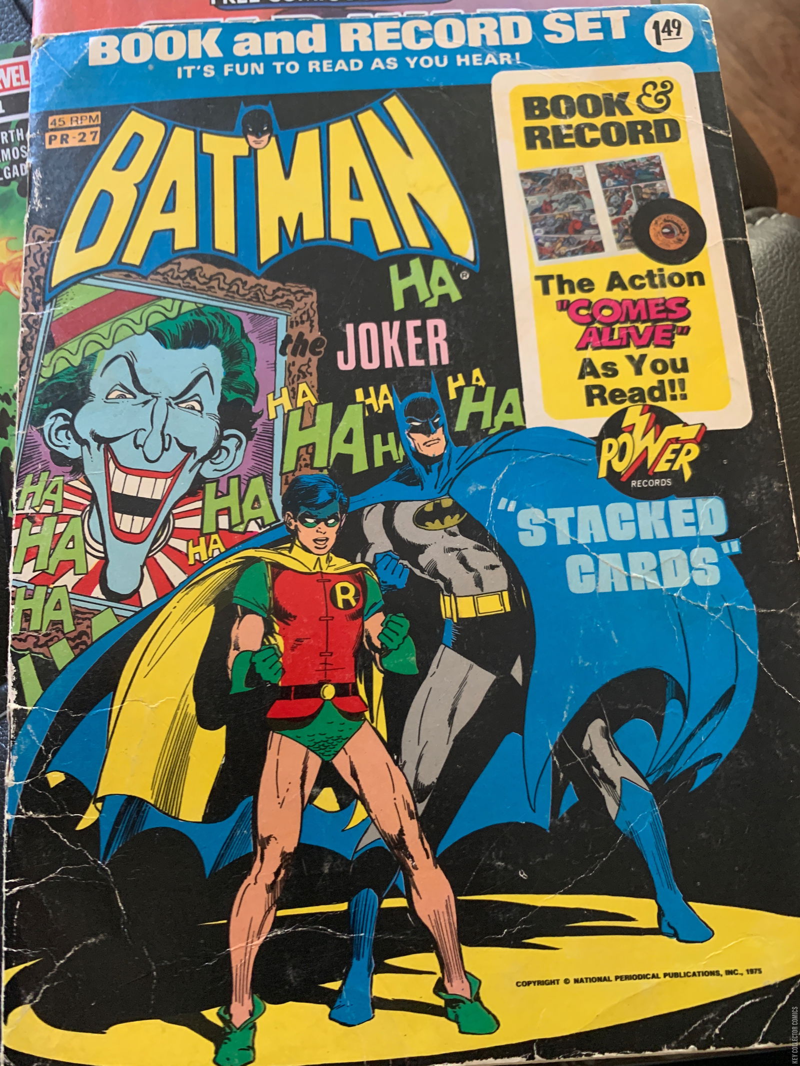Batman: Stacked Cards Book and Record Set by DC | Key Collector Comics