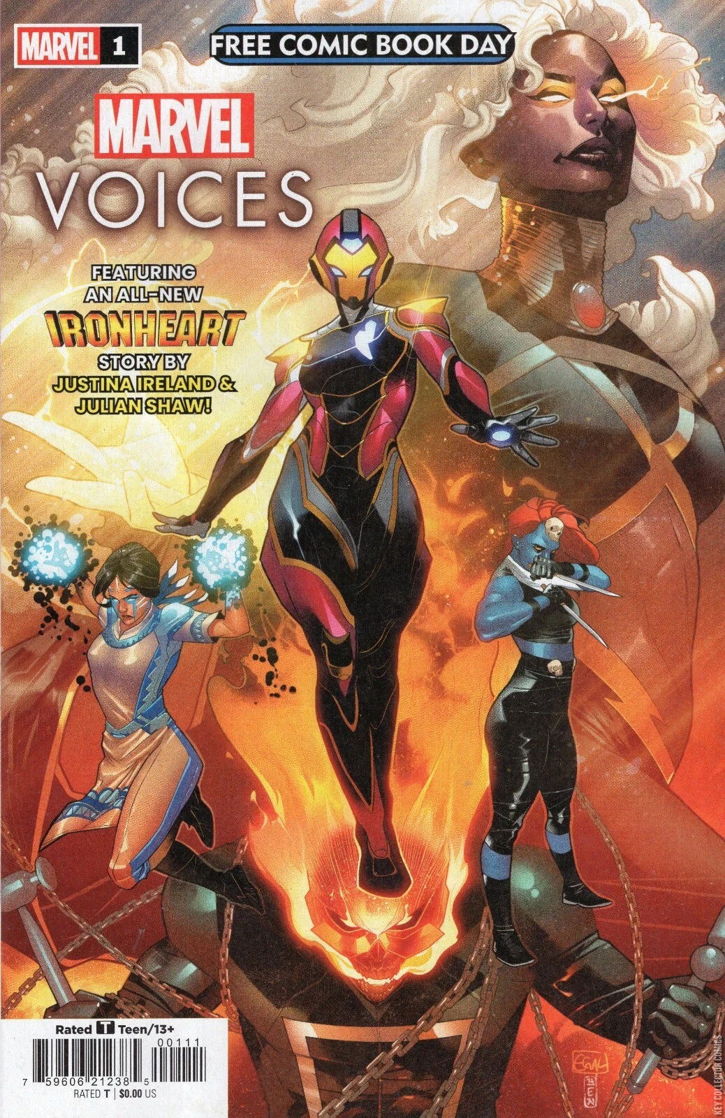 Free Comics Book Day 2025: Ironheart / Marvel's Voices by Marvel | Key ...