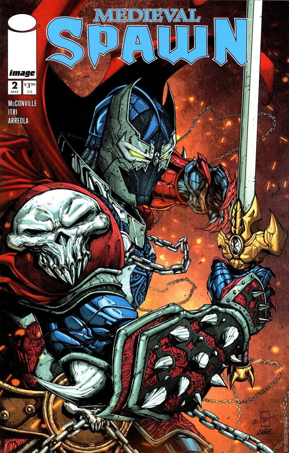Medieval Spawn #2 Variant Published May 2025 | Key Col