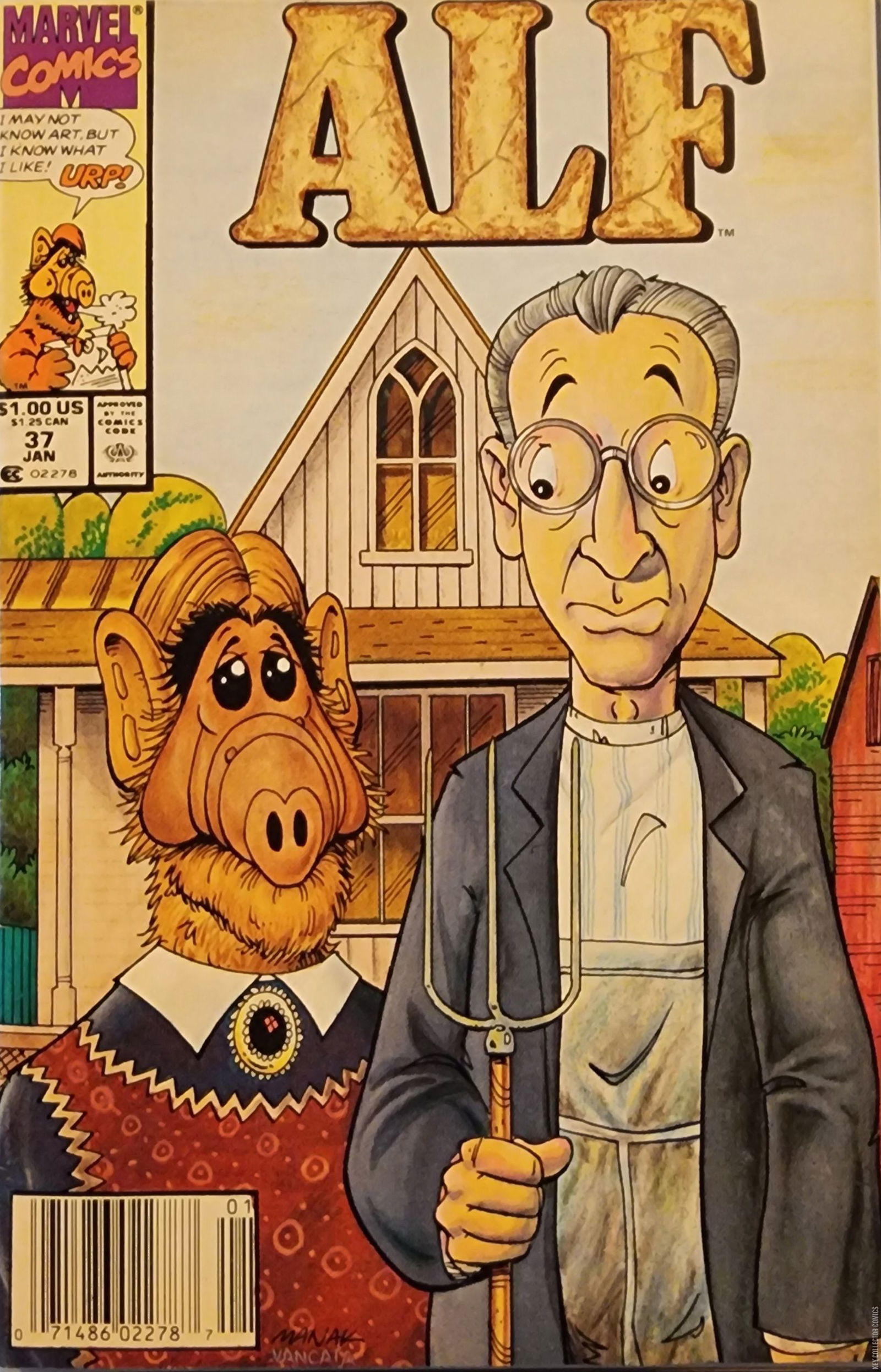 Alf #37 Newsstand Published January 1991 | Key Collect
