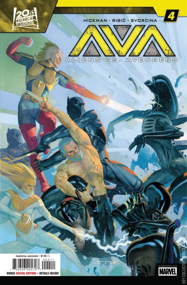 Aliens vs. Avengers #4 Published June 2025 | Key Collec
