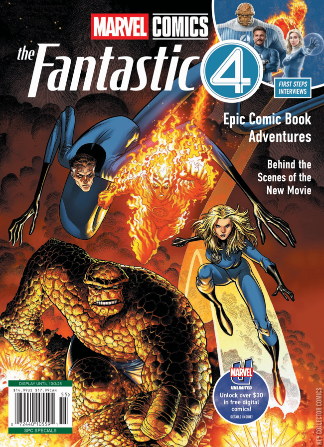 Marvel Comics: Fantastic Four Bookazine by Marvel | Key Collector Comics