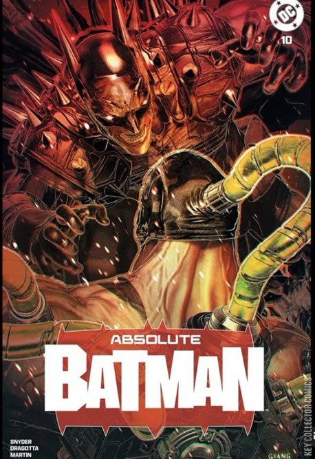 Absolute Batman #10 SDCC Published July 2025 | Key Coll