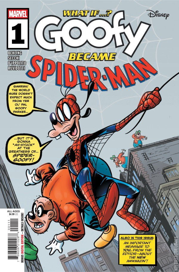 What If...Goofy Became Spider-Man by Marvel | Key Collector Comics
