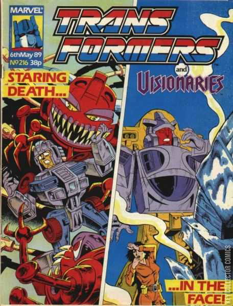 Transformers Magazine, The (UK) #216 Published May 1989