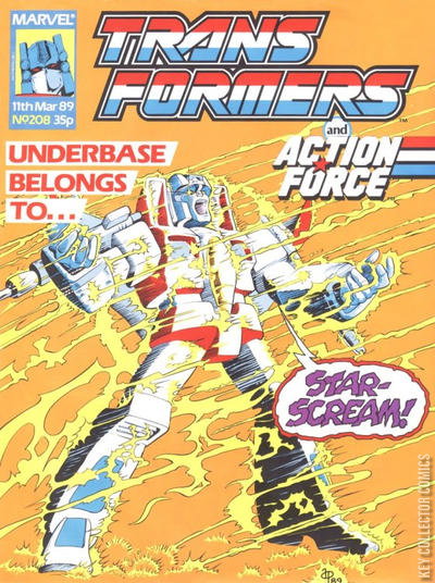 Transformers Magazine, The (UK) #208 Published March 19