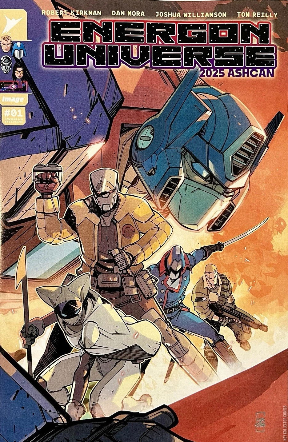 Energon Universe Ashcan by Image | Key Collector Comics