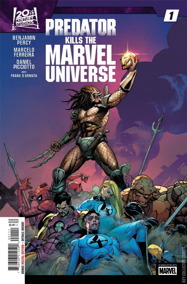 Predator Kills the Marvel Universe #1 Published August