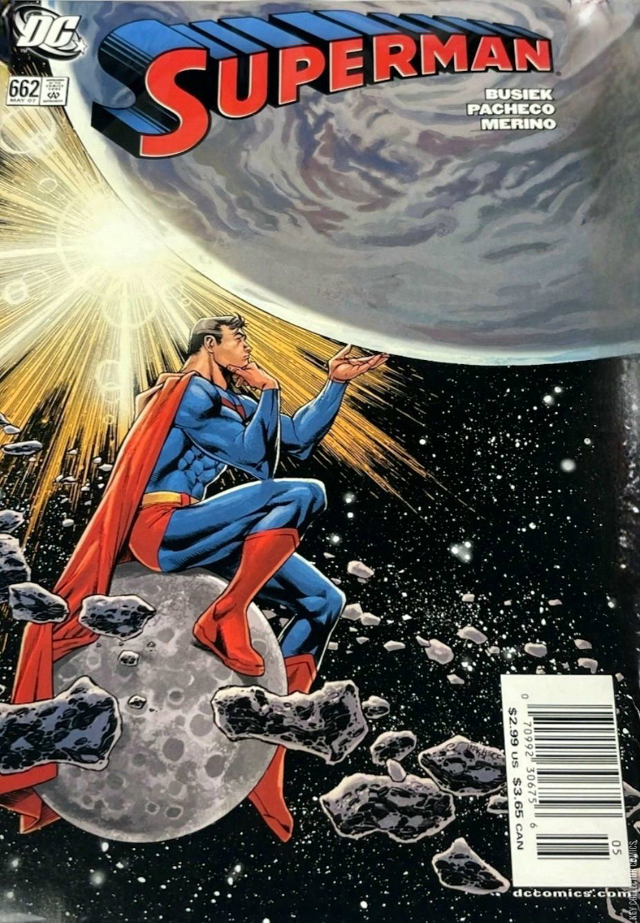 Superman #662 Newsstand Published May 2007 | Key Colle