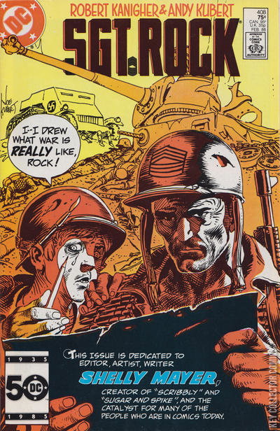 Sgt. Rock #408 Published February 1986 | Key Collector