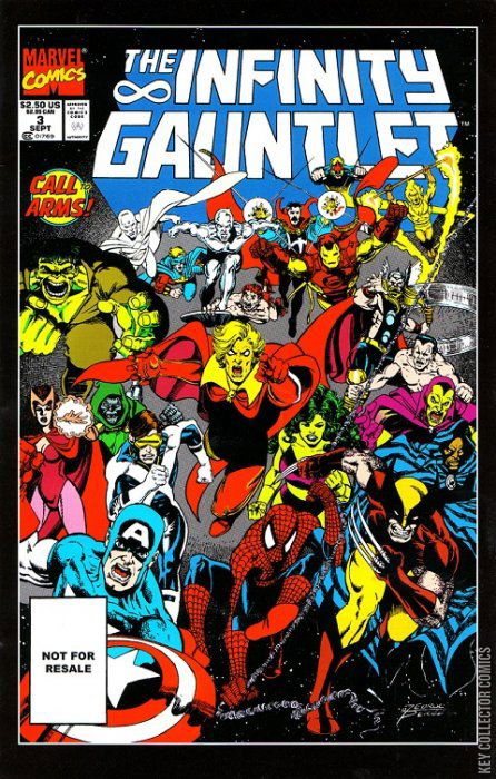 Infinity Gauntlet #3 Marvel Legends Published September 199