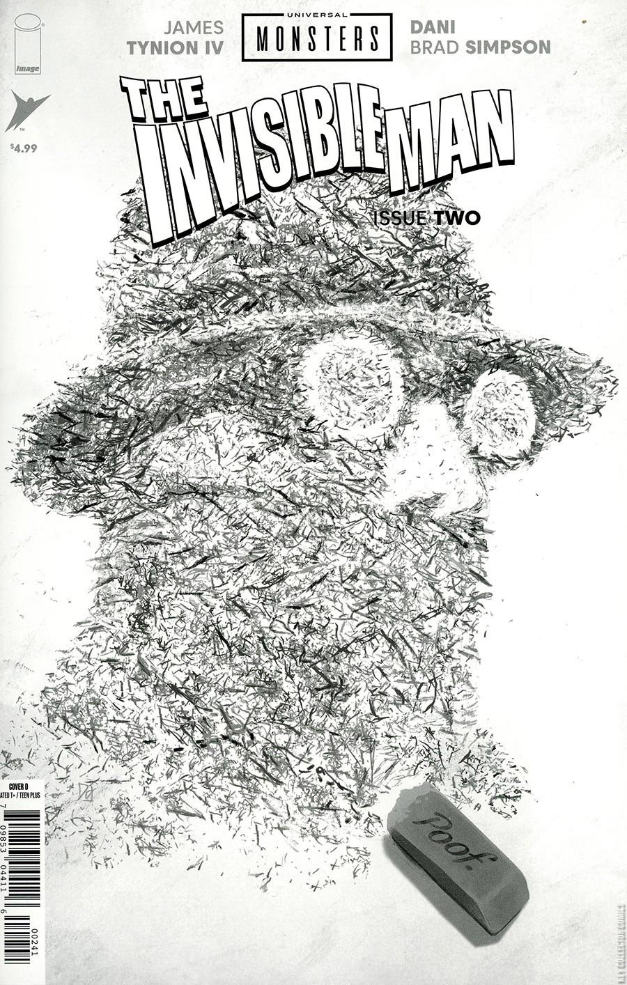 Universal Monsters The Invisible Man #2 Published September