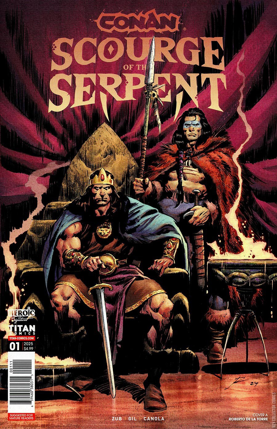 Conan the Barbarian: Scourge of the Serpent by Titan | Key Collector Comics
