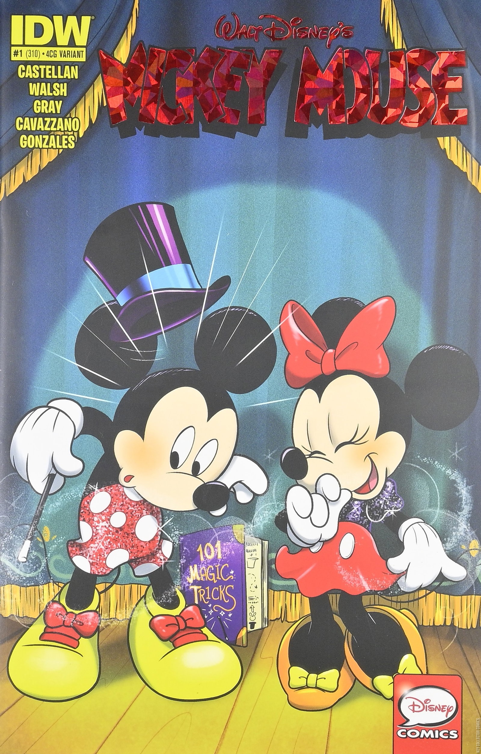 Mickey Mouse #1 Red Foil Red Foil • Variant Published June 2