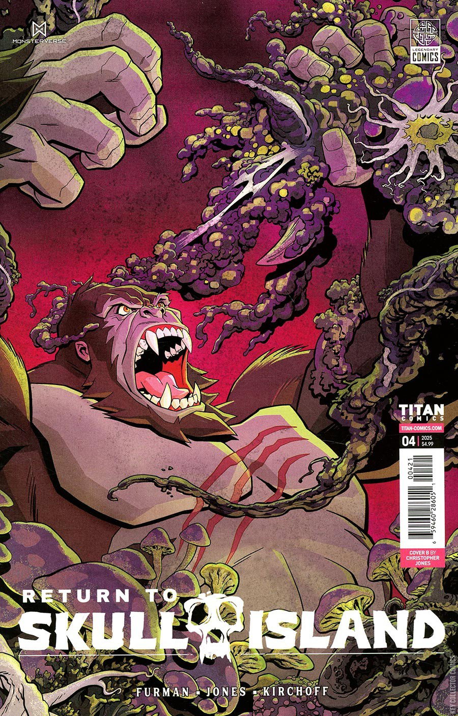 Return to Skull Island #4 Variant Published October 20