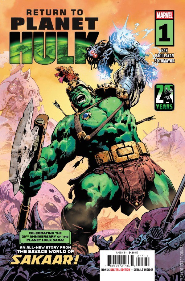 Return to Planet Hulk #1 Published October 2025 | Key C