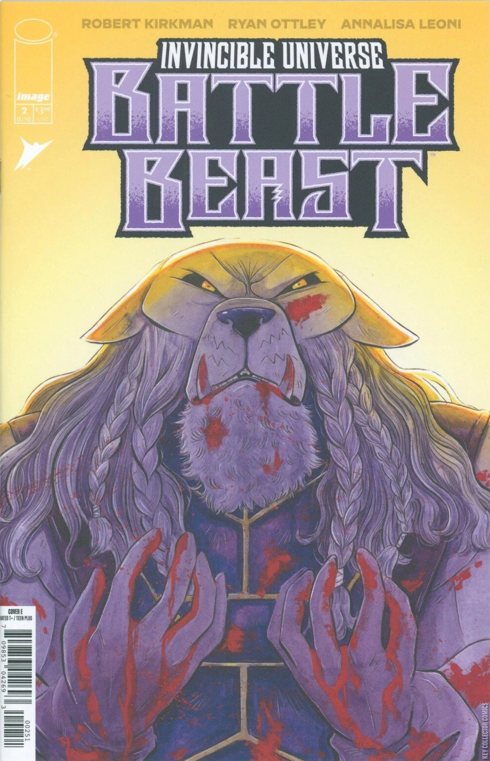 Invincible Universe: Battle Beast #2 1:50 Published June 20