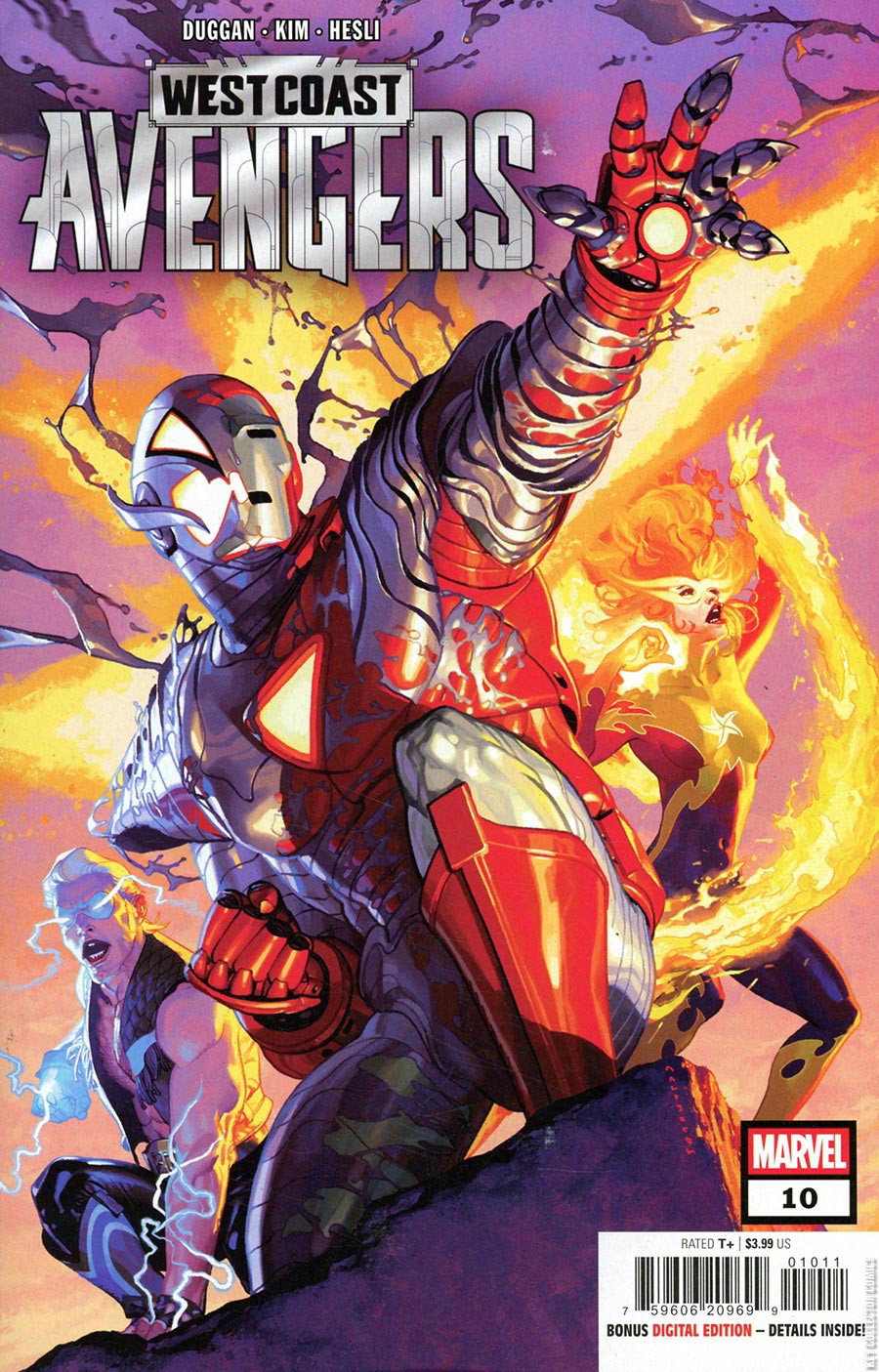 West Coast Avengers #10 Published August 2025 | Key Col