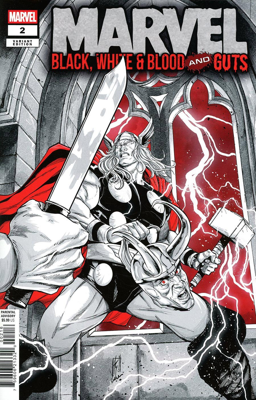 Marvel: Black, White & Blood and Guts #2 Published November