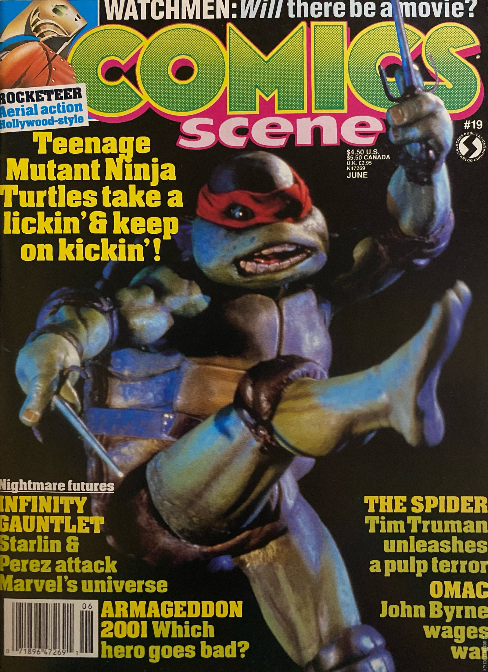 Comics Scene #19 Published June 1991 | Key Collector Comics