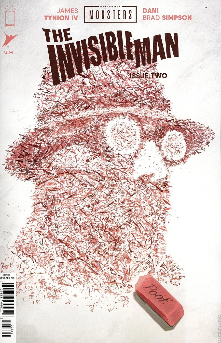 Universal Monsters The Invisible Man #2 Published September