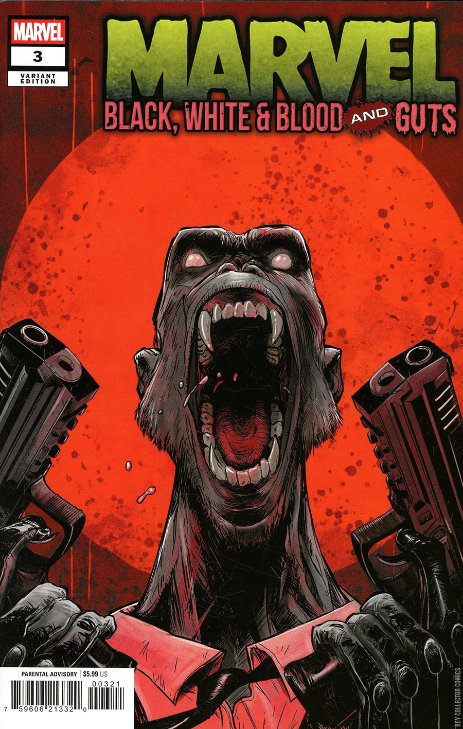 Marvel: Black, White & Blood and Guts #3 Published December