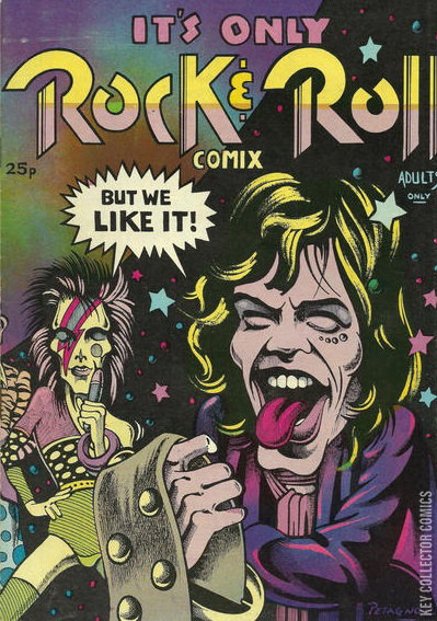 It's Only Rock & Roll Comix by Petagno | Key Collector Comics