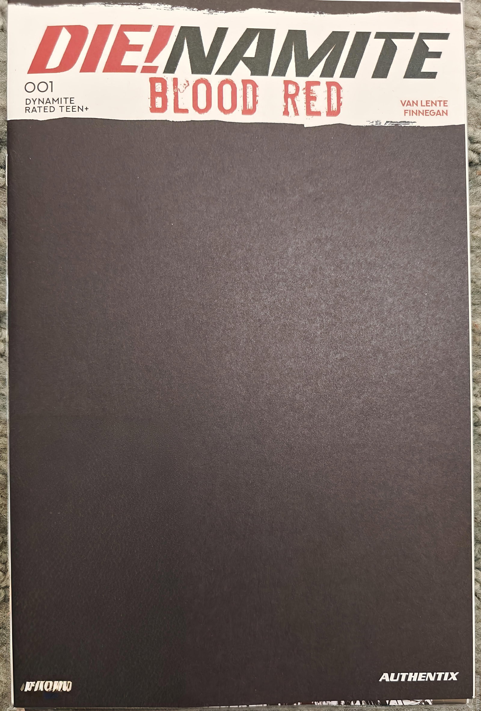 Die!namite: Blood Red #1 Blank Published November 2025