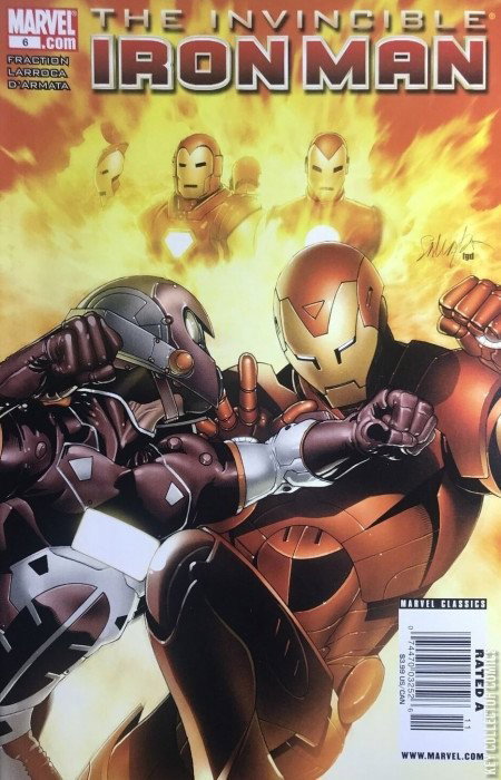 Invincible Iron Man #6 Published October 2008 | Key Co
