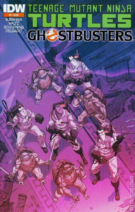 Teenage Mutant Ninja Turtles / Ghostbusters #2 Published De