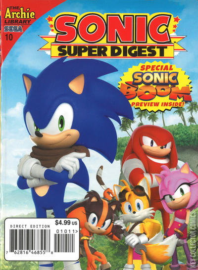 Sonic Super Digest #10 Published December 2014 | Key Co