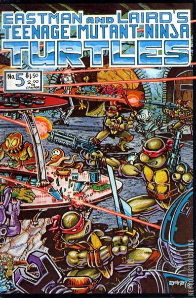 Teenage Mutant Ninja Turtles #5 Published October 1985