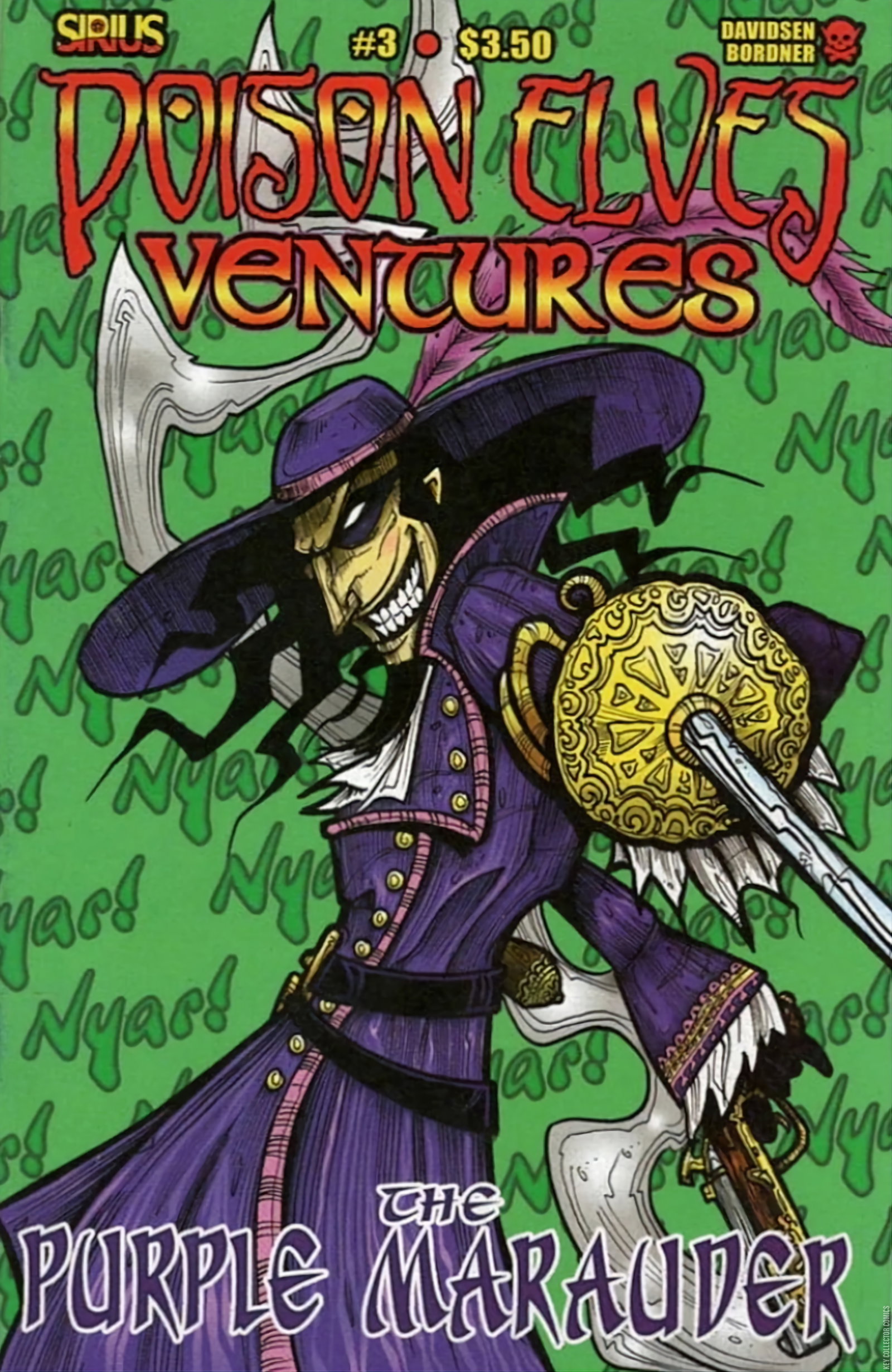 Poison Elves: Ventures #3 Published August 2005 | Key C