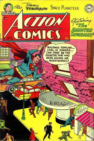 Action Comics #186 Published September 1953 | Key Colle