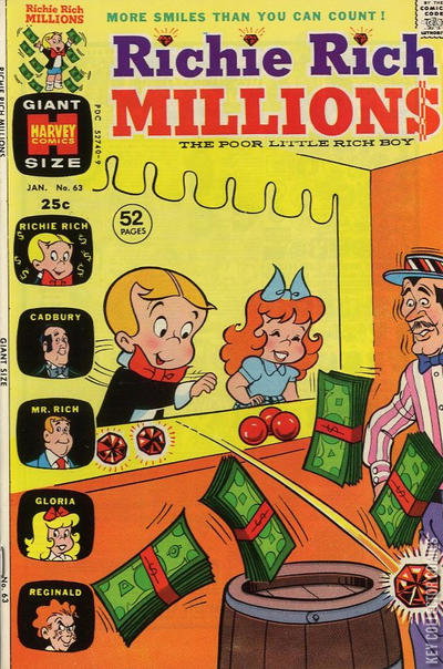 Richie Rich Millions #63 Published January 1974 | Key C
