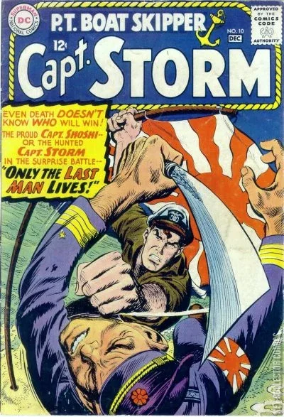 Capt. Storm #10 Published December 1965 | Key Collector