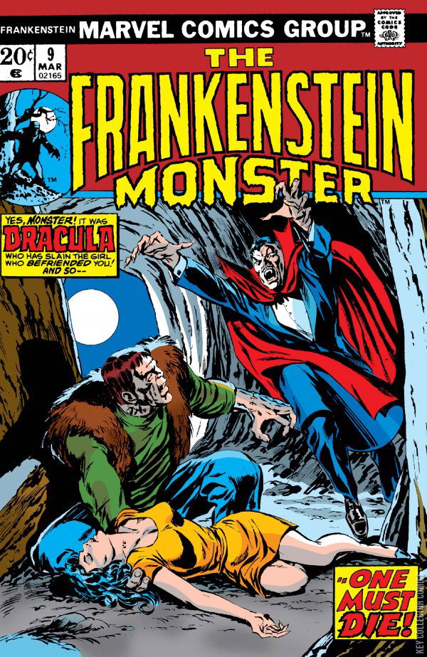 Frankenstein #9 Published March 1974 | Key Collector Comics
